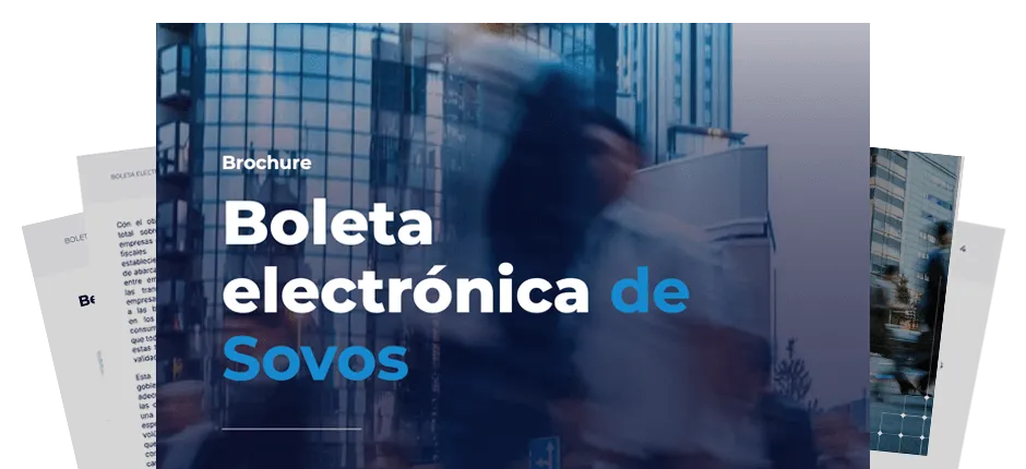 Boleta electrónica de Sovos - Sovos SSA