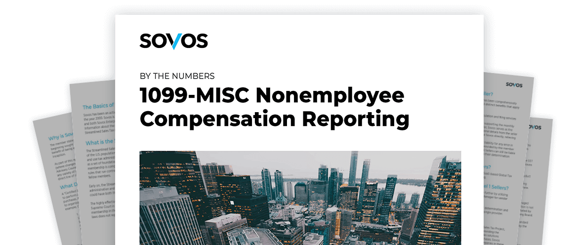 By the Numbers: 1099-MISC Nonemployee Compensation Reporting | Sovos