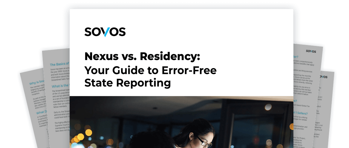 Nexus vs. Residency: Your Guide to Error-free State Reporting | Sovos