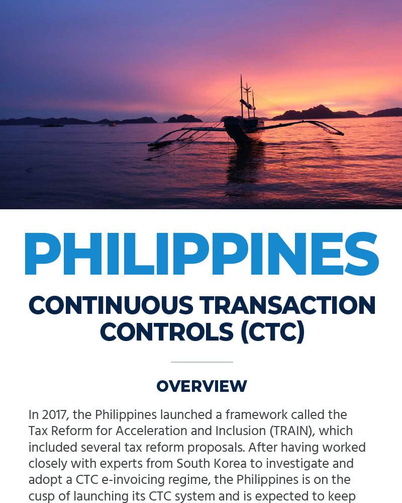 Philippines VAT Requirements | Sovos